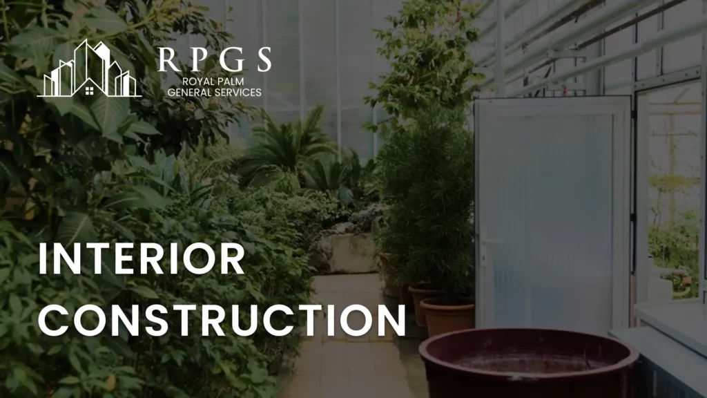 Interior Construction Services in Florida | Royal Palm General Services